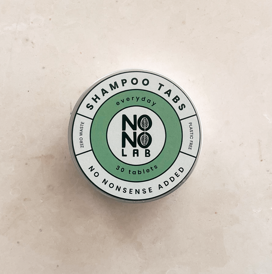 Solid shampoo tablets - natural, plastic free, eco friendly – Nonolab