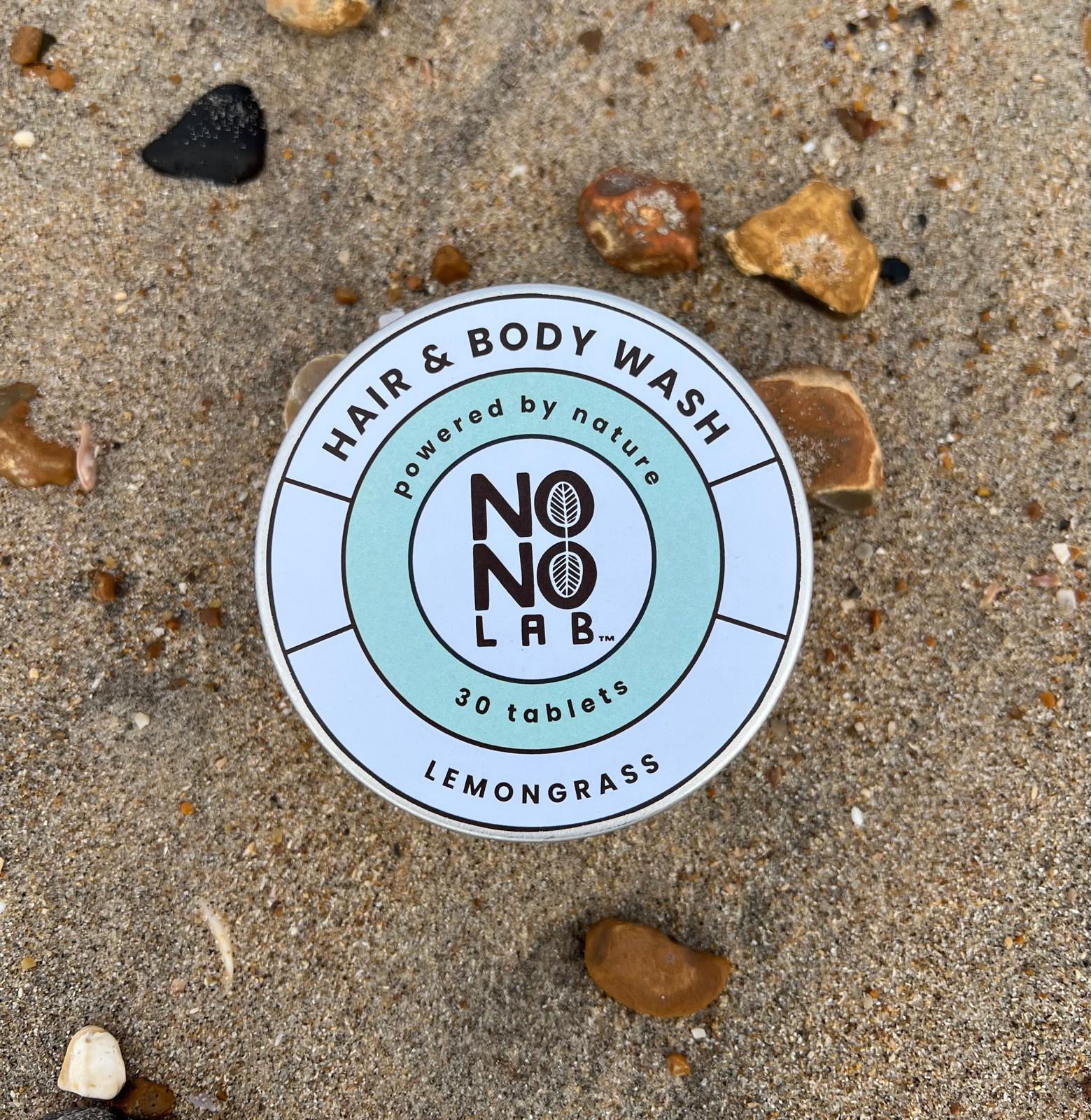 Solid shampoo tablets - natural, plastic free, eco friendly – Nonolab